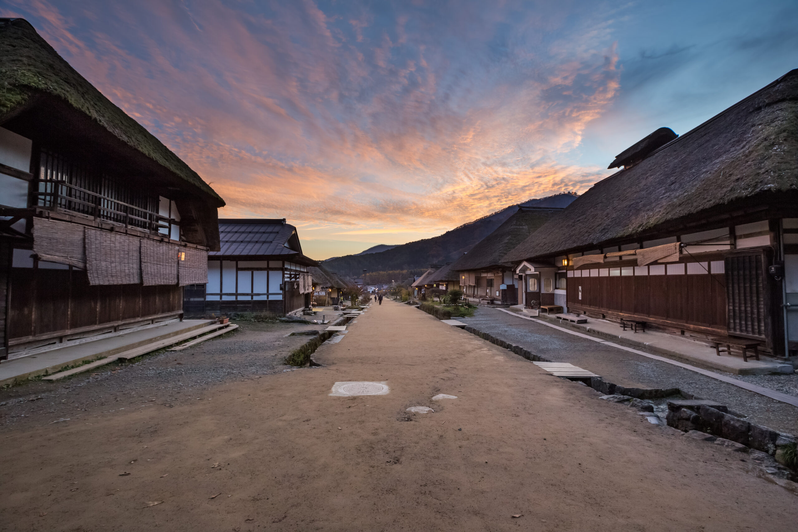 landscape of Ouchijuku village | VIAJE A JAPÓN